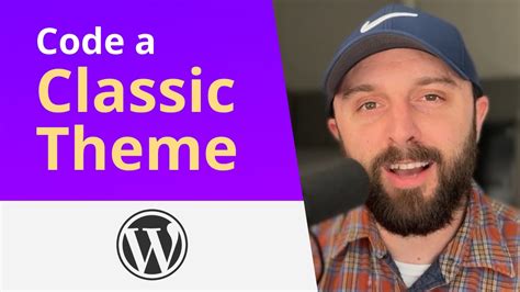 Wordpress Theme Development Tutorial Classic Theme Youtube