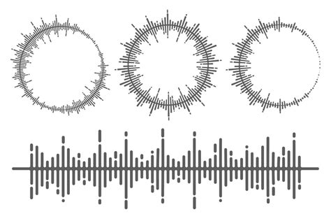 Circle Music Soundwave Circular Equalizer Round Audio Spectrum