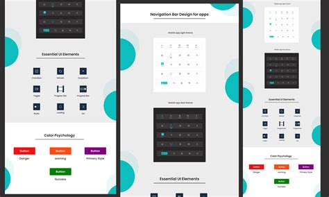Navigation Bar Ideas And Essential UI Elements On Behance
