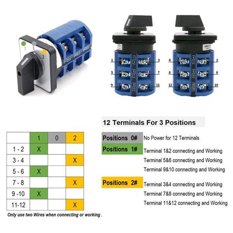 Selector Switch 3 Position Wiring Diagram