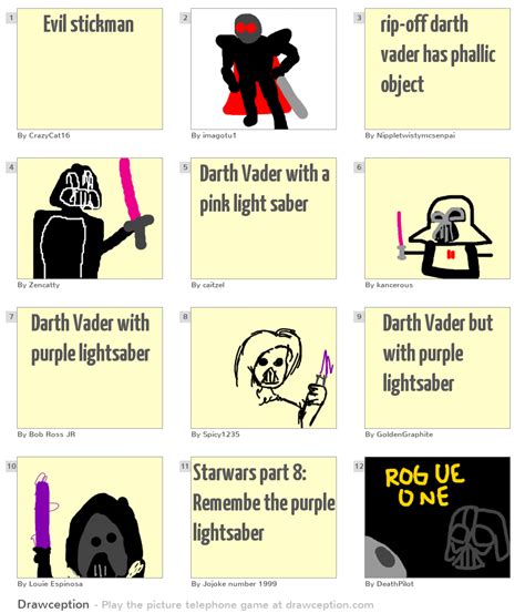 Evil Stickman Drawception