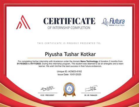 Piyusha Kotkar On Linkedin Nanotechnology Professionalgrowth Academicexcellence