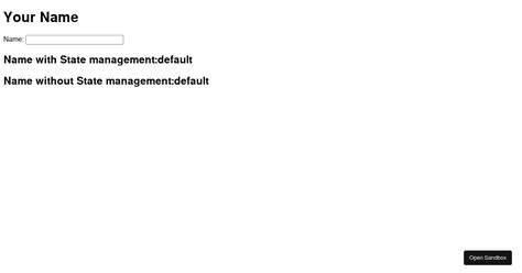 Side Effect Illustration Codesandbox