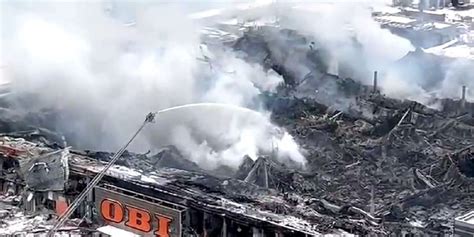 Зявилося відео з наслідками пожежі у ТЦ у Москві — новини Росії Nv