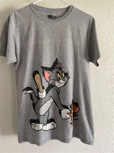 Tom Jerry Throwback Handshake T Shirt Unisex Sz S Gem