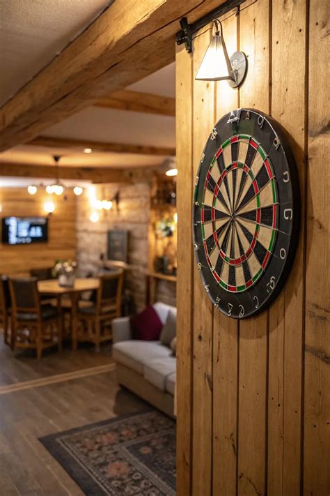 Eye Catching Dart Board Wall Decor Ideas Light And Layer