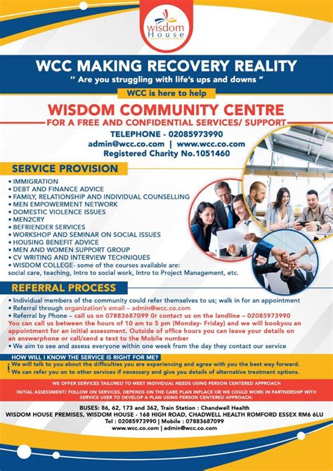 Social Work Placement Wisdom Community Centre