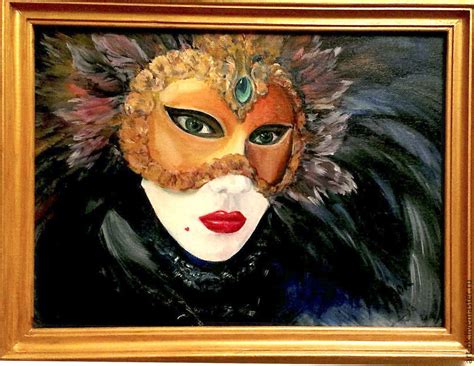 Картина Венецианская маска Карнавал Путешествие по Италии в интернет магазине на Ярмарке