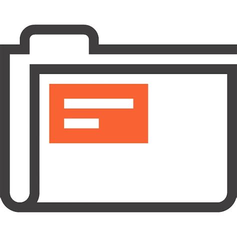 Premium Vector Folder Icon Concept