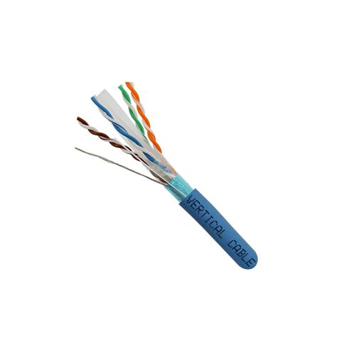 100ft Cat6 Plenum Shielded Bulk Copper Cable