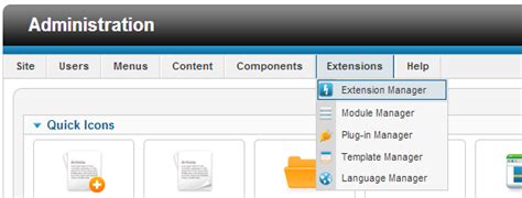 J25to Access The Template Manager Joomla Documentation