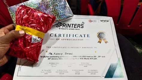 Adeep Anil Desai On Linkedin Sprinters Walkwithworld Collegelife