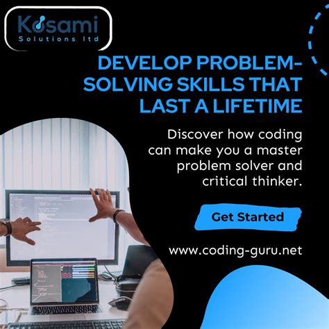 How Coding Improves Problem Solving Skills Kosami Solutions Ltd
