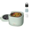 Nostalgia 20 Oz Portable Heated Lunch Box Sage