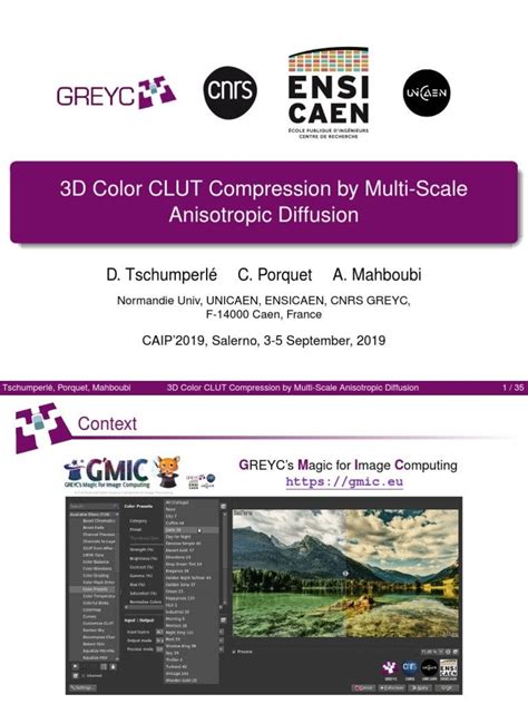 color lut compression in g mic math details explained r gmic