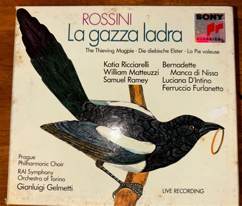 Gazza Ladra Tattoos Rossini La Gazza Ladra The Thieving Magpie Cd