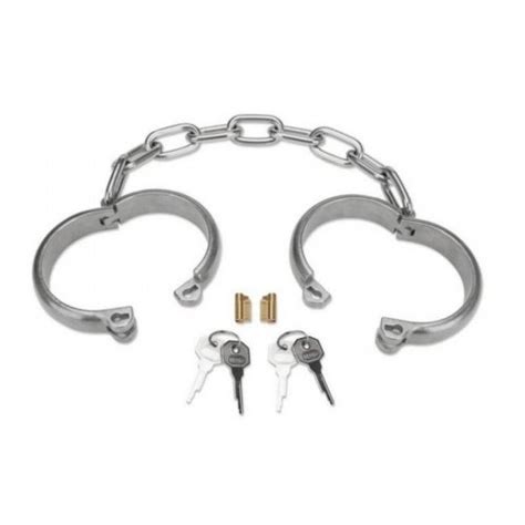 Prowler RED Heavy Duty Metal Handcuffs Stainless Steel Sex Toys At Adult Empire