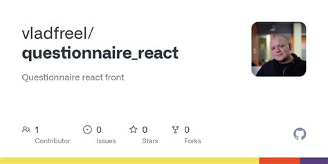 Github Vladfreelquestionnairereact Questionnaire React Front