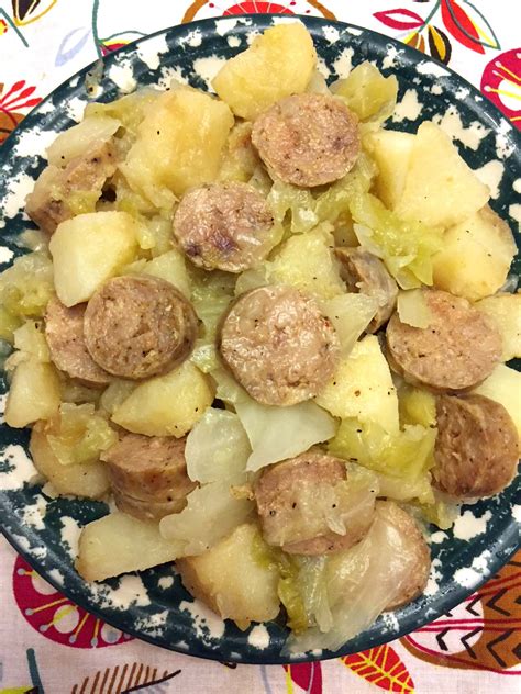 Instant Pot Kielbasa Cabbage And Potatoes Recipe Melanie Cooks