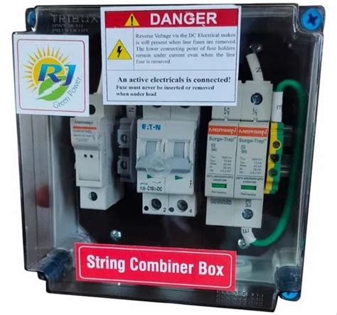 Solar String Combiner Box Voltage 600v Dc 5 Kw At ₹ 3850 In Salem