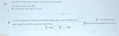 Solved Use The Fundamental Theorem Of Arithmetic To Prove Chegg