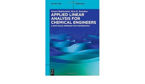 Andres Felipe Abril Duran On Linkedin Applied Linear Analysis For Chemical Engineers A Multi