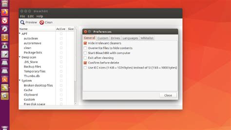 Install Bleachbit On Ubuntu To Clean Ubuntu Temp Files And Cache