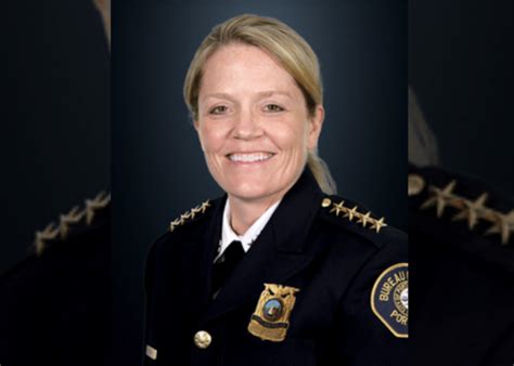 Portland Police Chief Steps Down Amid Protests Law Officer
