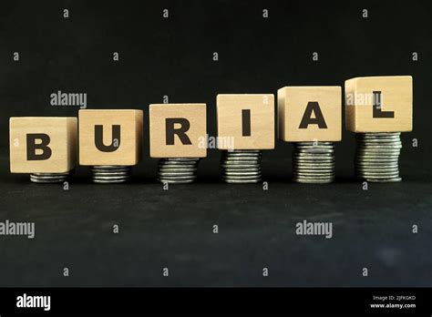 High Price And Costly Funeral And Burial Cost Concept Increasing Stack