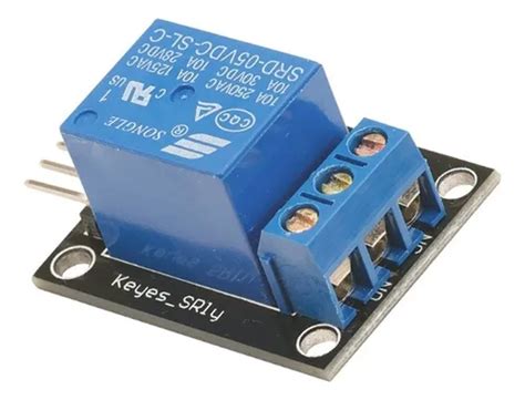 Módulo De Relé Arduino Avr 5v 10a De 1 Canal Mercadolivre