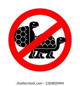Stop Turtle Sex Forbidden Red Road Stock Illustration 1797166600 Shutterstock