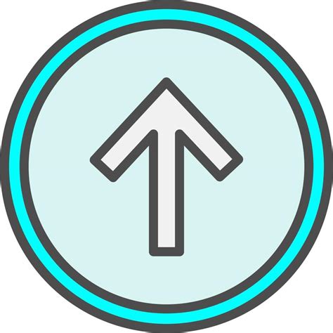 Up Arrow Vector Icon 16398889 Vector Art At Vecteezy