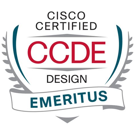 Cisco Certified Design Expert Ccde Emeritus Credly