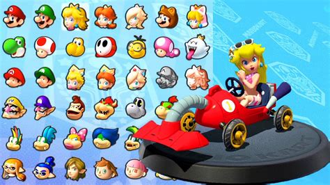 [마리오 카트 8 디럭스] 트라이포스 컵에 담긴 복숭아 Nintendo Switch 최고의 레이싱 게임 Youtube