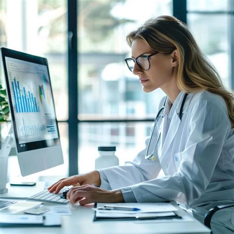 Premium Photo A Data Scientist Visualizing Machine Learning Computer