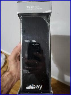 Toshiba Dynadock Usb Docking Station Universal Dock Hdmi Dvi Gigabit Ethernet Usb Docking Station