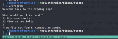 Picoctf 2021 Binary Exploitation Challenge Writeups