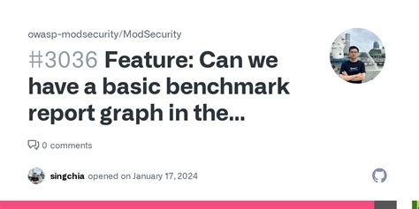 Feature Can We Have A Basic Benchmark Report Graph In The README