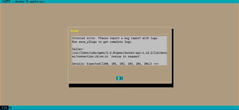 Docker With Yast Error Applications Opensuse Forums