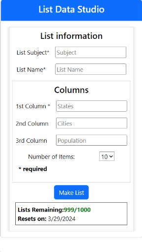 List Sorter Tool For Organizing Data Easily