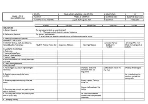 Cm Science 10docx Science 10 Curriculum Map Ppt