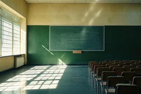 School Architecture Blackboard Classroom Premium Ai Generated Image School Architecture Blackboard Classroom Premium Ai Generated Image