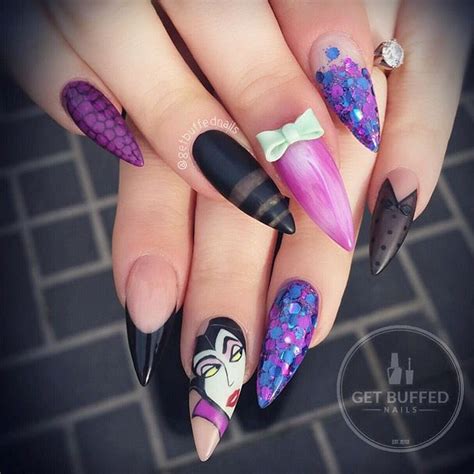 Maleficent Getbuffednails