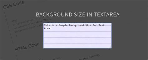 Background Image Size CSS Property FormGet