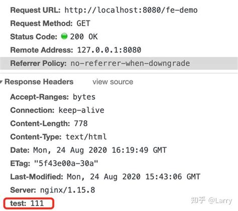 Nginx前端需要懂的 add header 指令 知乎