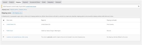 Setting Up Woocommerce Shipping Options Nexcess