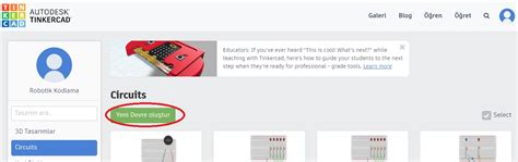 Tinkercad Ile Robotik Kodlama