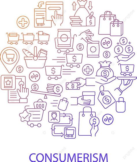 Linear Concept Layout With Abstract Gradient Discount Headline Vector Business Notion Web Png