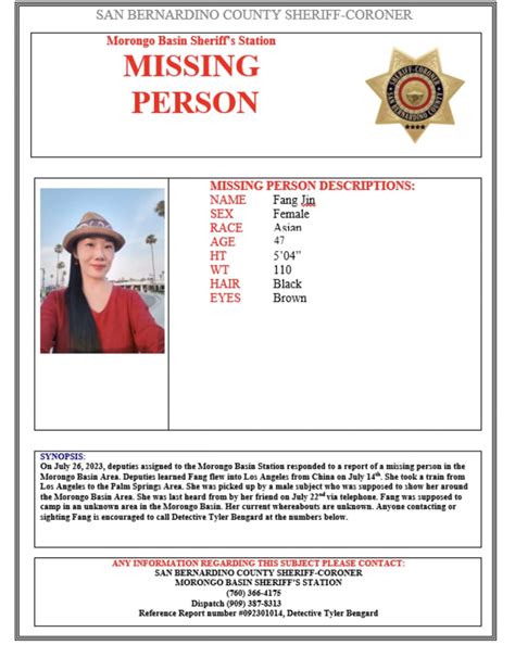 The Disappearance Of Fang Jin Disappeared