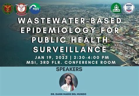 Wastewater Based Epidemiology For Public Health Surveillance University Of The Philippines Diliman